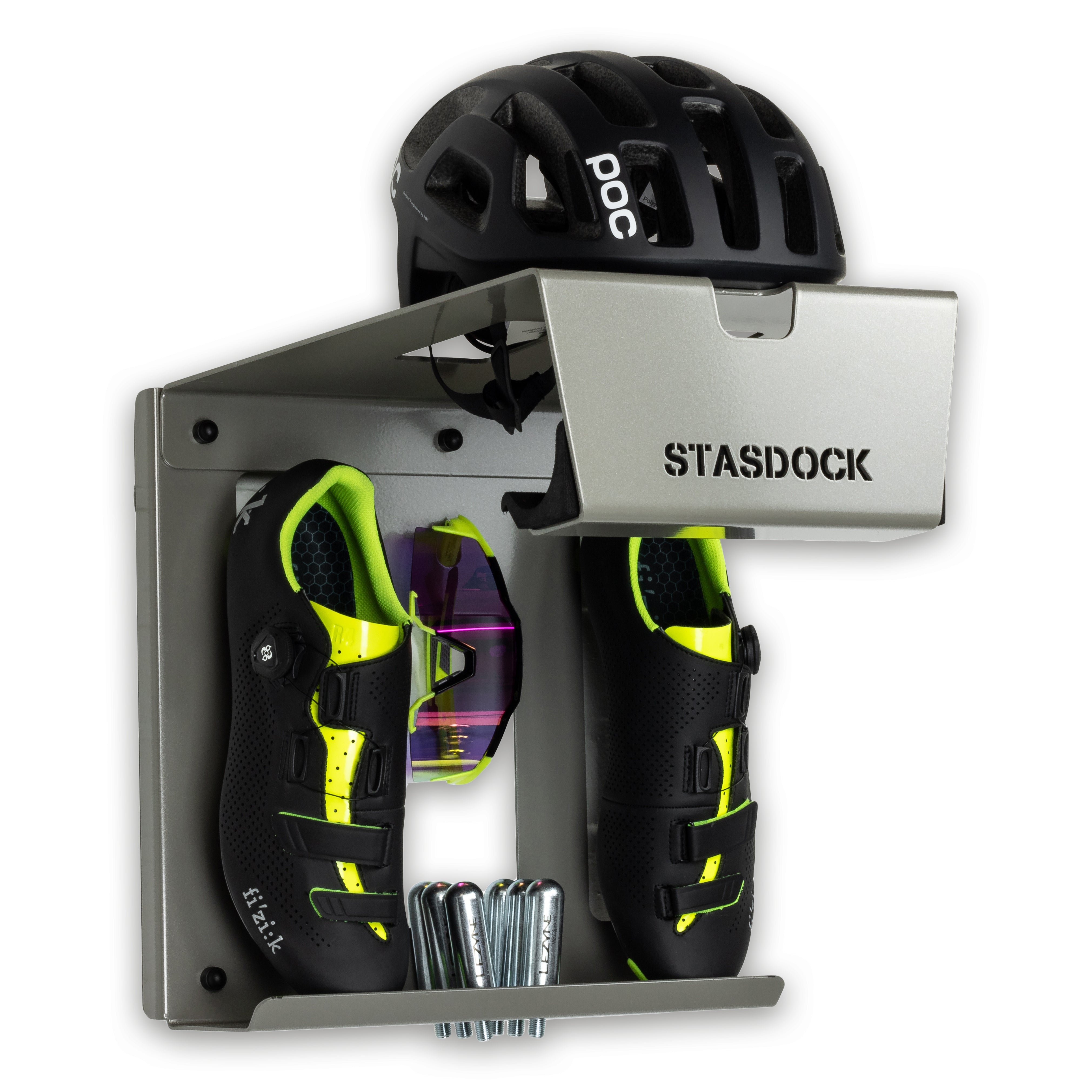 Silver Bicycle Wall Mount | Purchase a Silver Bike Dock Mounting System ...